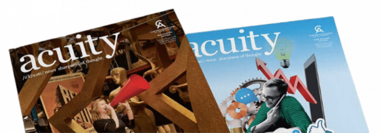 Heather Smith's Acuity Magazine column
