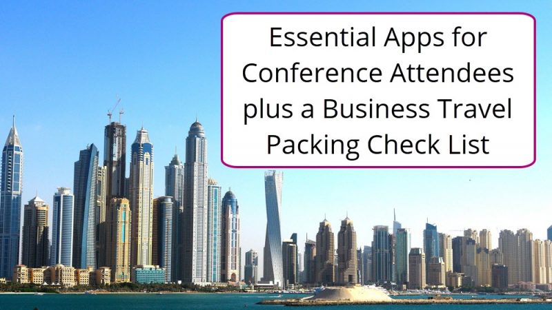 Packing Checklist for a Business Conference